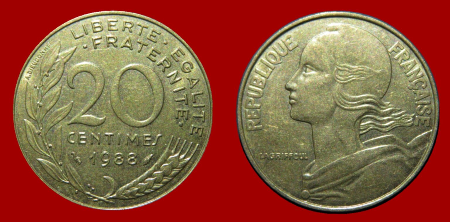 20 centimes Lagriffoul 1988 - Empire des Monnaies