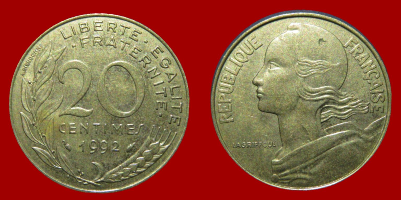 20 centimes Lagriffoul 1992 - Empire des Monnaies