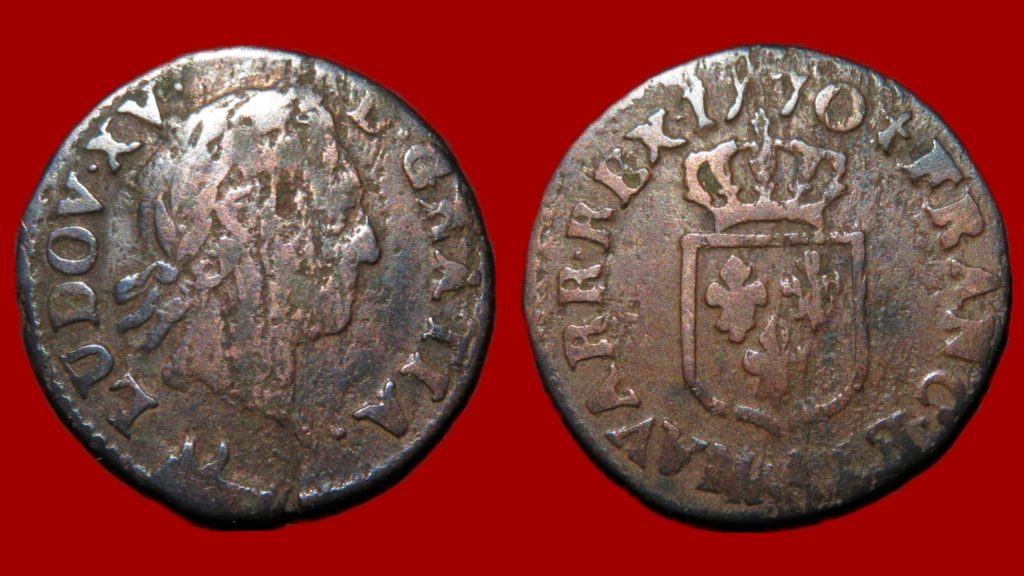 Louis XV – Liard 1770 AA - Empire des Monnaies